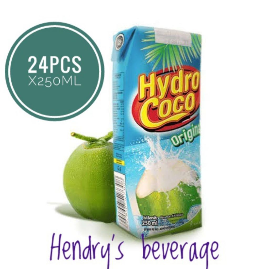Jual Hydro coco 250ml 1karton isi 24pcs | Shopee Indonesia