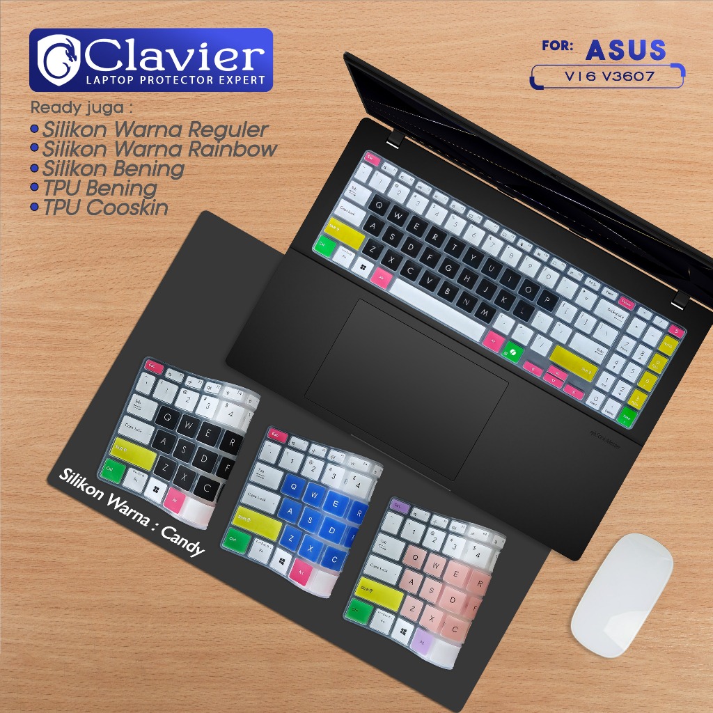Jual Keyboard Protector Cover Kompatibel untuk Asus Gaming V16 V3607 ...