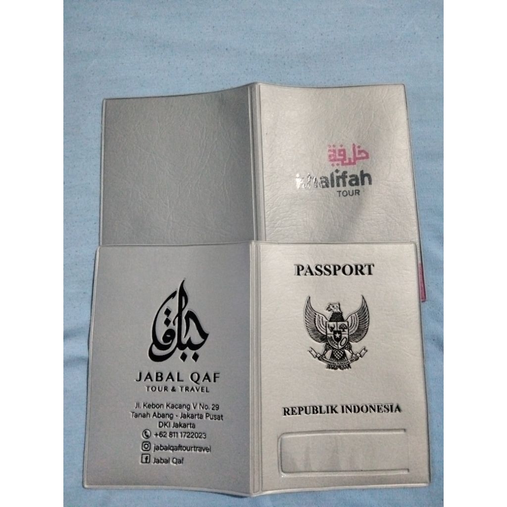 Jual Paspor Passport Cover atau sampul CUSTOM/Tour and Travel/ Haji ...