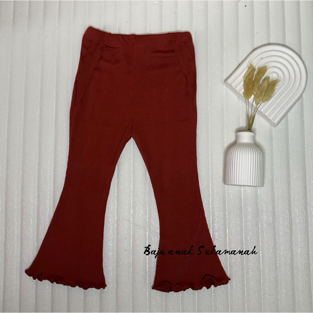 Jual Legging cutbray ruffle anak perempuan kekinian dan modis 1 - 4 ...