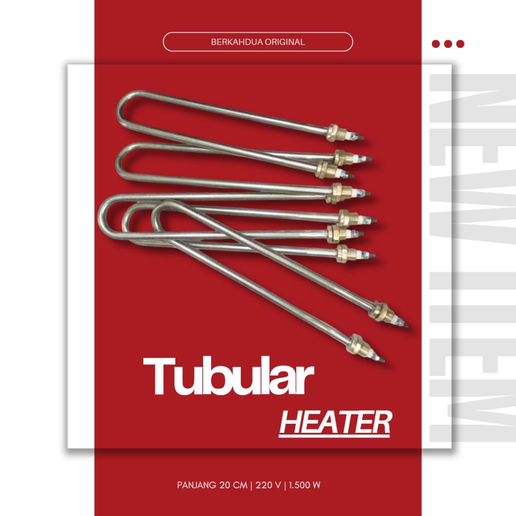 Jual Heater Sauna Tubular U 20cm 220V 1500W - Kustom Elemen Pemanas Air ...