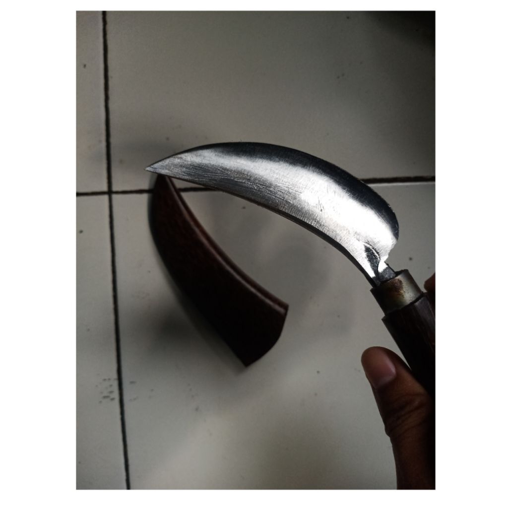 Jual pisau raut ukir ruyung aren siap pakai ( random ) | Shopee Indonesia