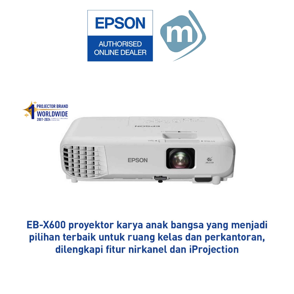 Jual Epson EB-X600 3LCD Projector TKDN | Shopee Indonesia
