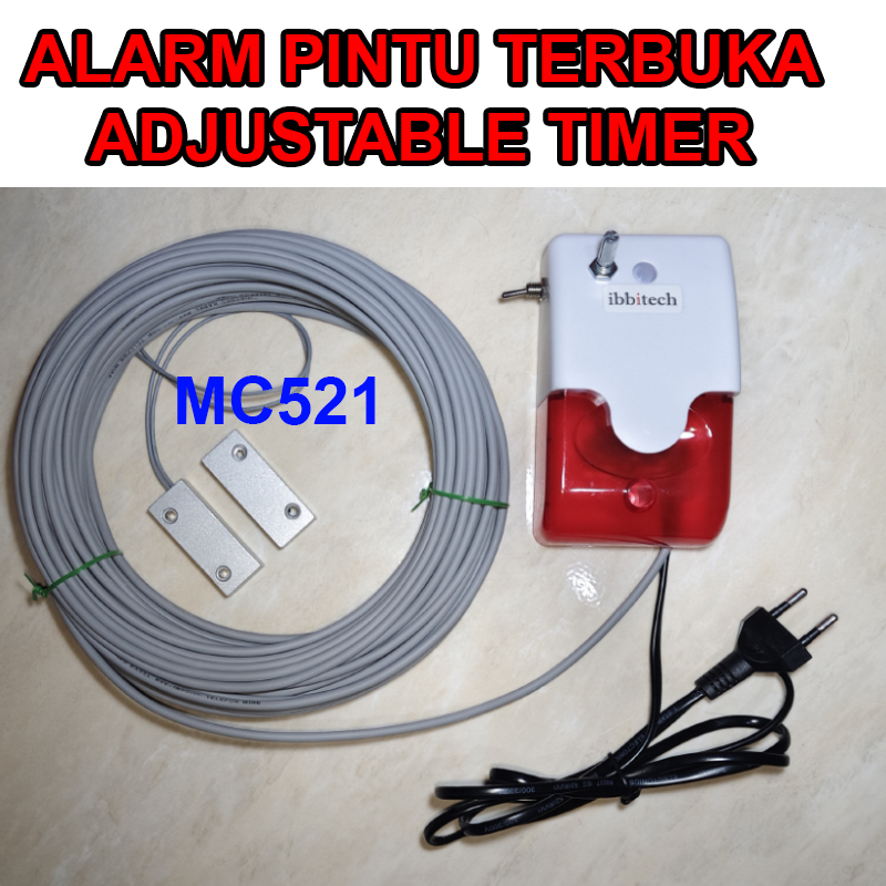 Jual Alarm Pintu Terbuka Door Window Open Alarm Set ADJUSTABLE Delay ON ...