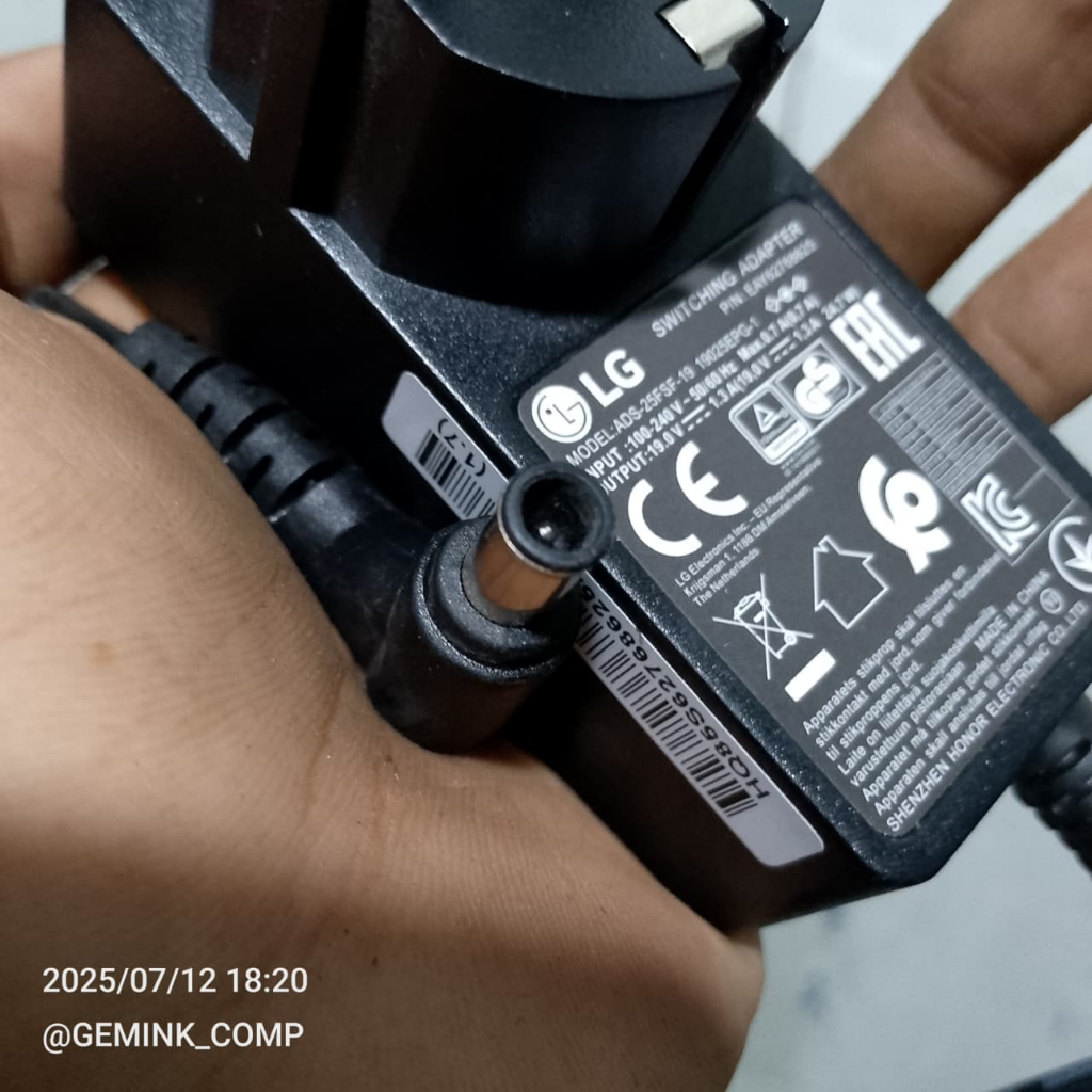 Jual Adaptor Monitor LG 19V Original | Shopee Indonesia