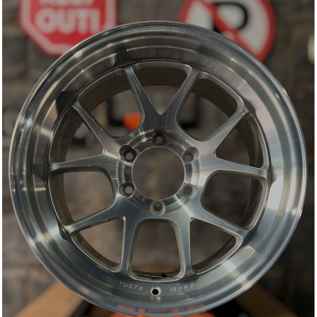 Jual velg VENOM 6 YUSTA FLOW FORMING PCD 6X139,7 R18 velg racing R18 velg mobil racing ring 18 ...