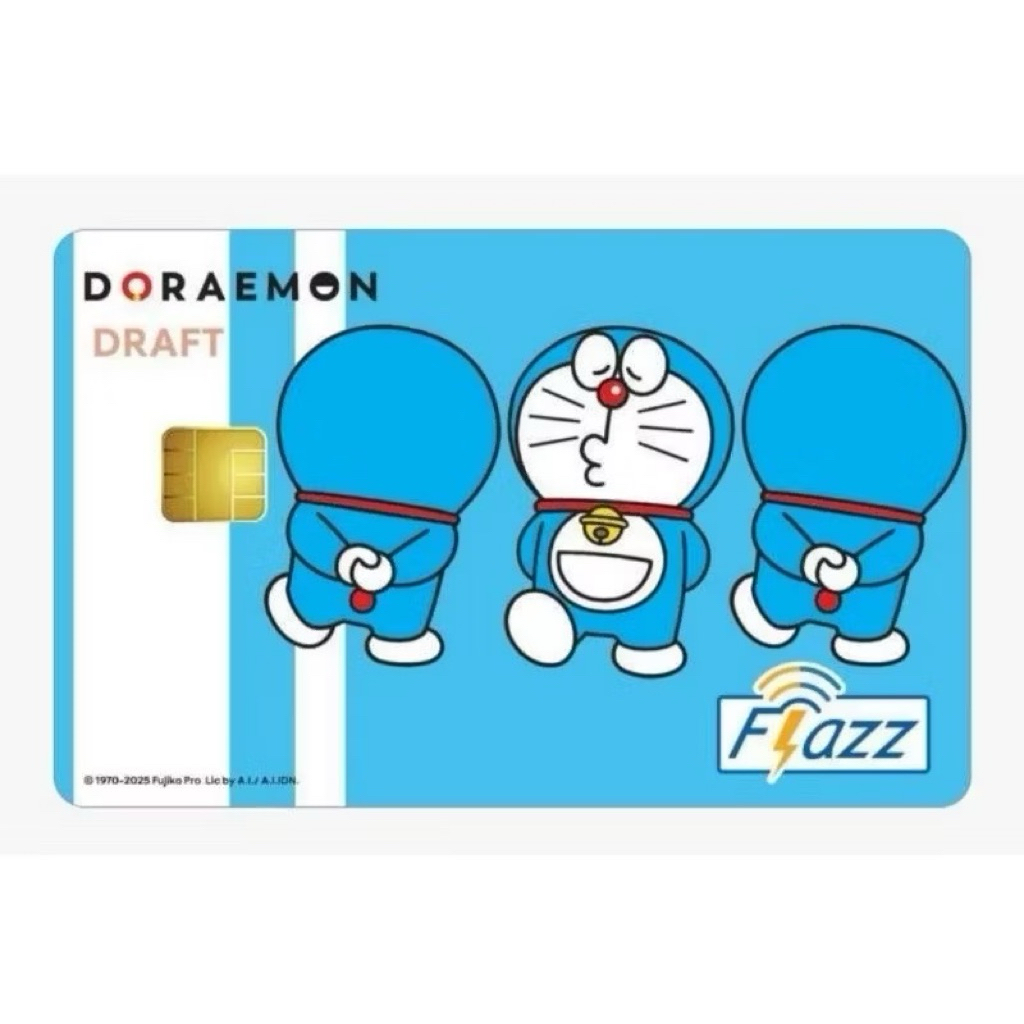 Jual Flazz BCA 50 Siap pakai Gen 2 NFC Doraemon Limited Edition Terbaru ...