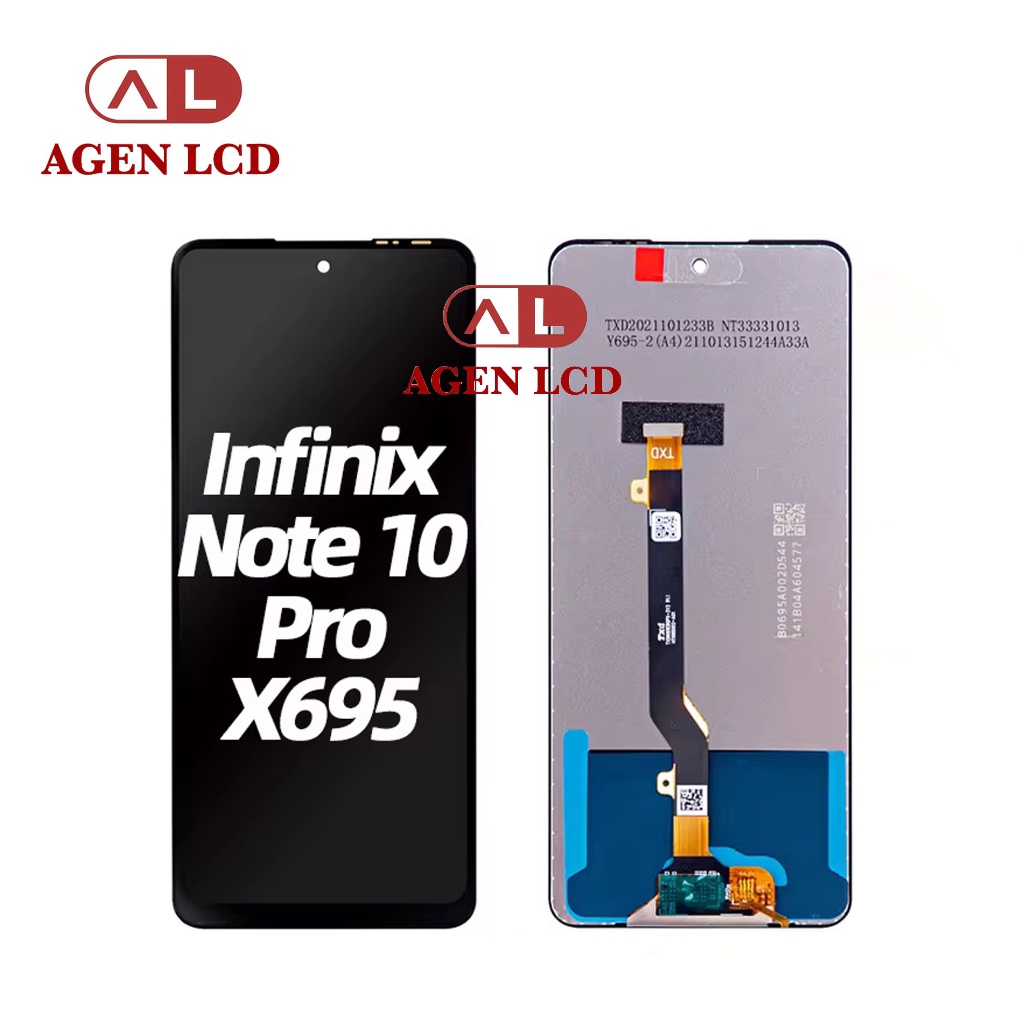 Jual LCD For Infinix Note 10 Pro X695 FULLSET +TOUCHSCREEN | Shopee ...