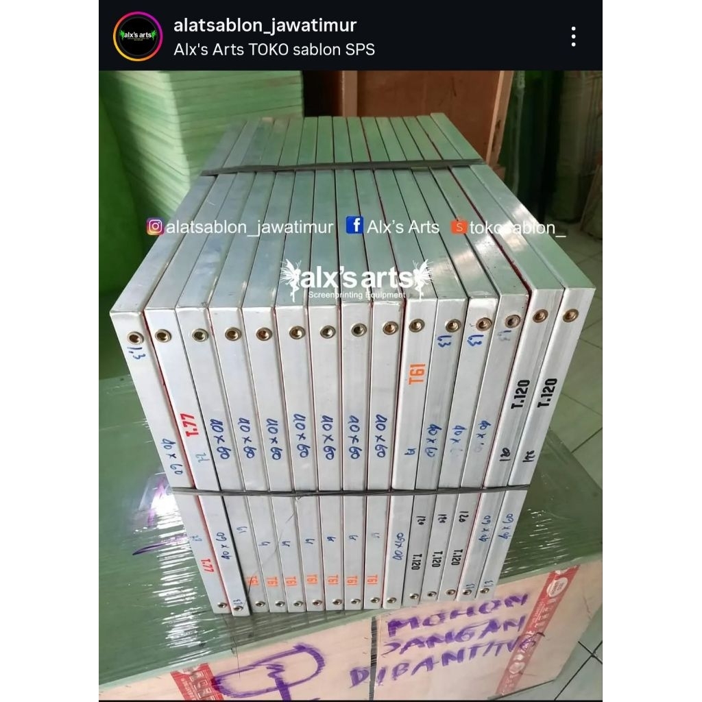 Jual screen almini T61 putih screen aluminium | Shopee Indonesia