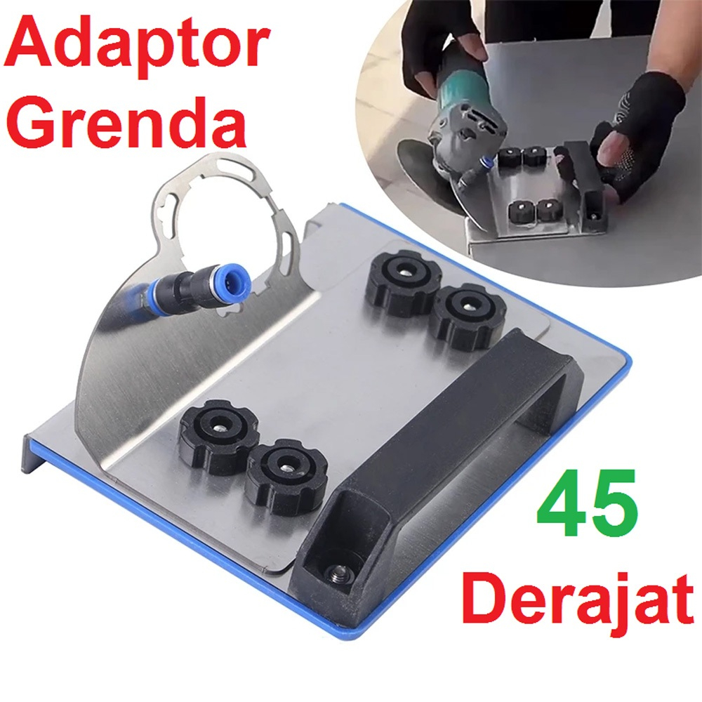 Jual Adaptor Grenda 45 Derajat untuk Pemotongan Granit Keramik Braket ...