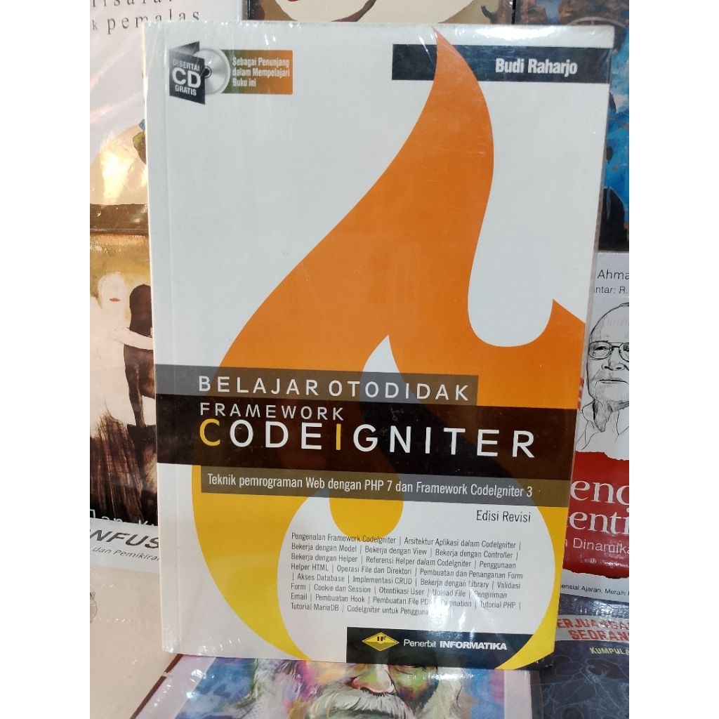 Jual Buku Belajar Otodidak FRAMEWORK CODEIGNITER - Budi Raharjo | Shopee Indonesia