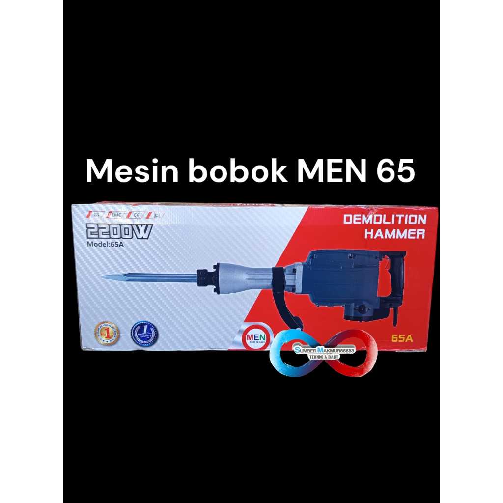 Jual Mesin Bobok MEN PH 65 Demolition Jack Hammer 2200w | Shopee Indonesia