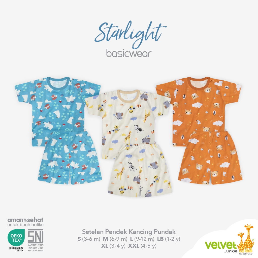 Jual Velvet Junior 3set setelan Pendek | Shopee Indonesia