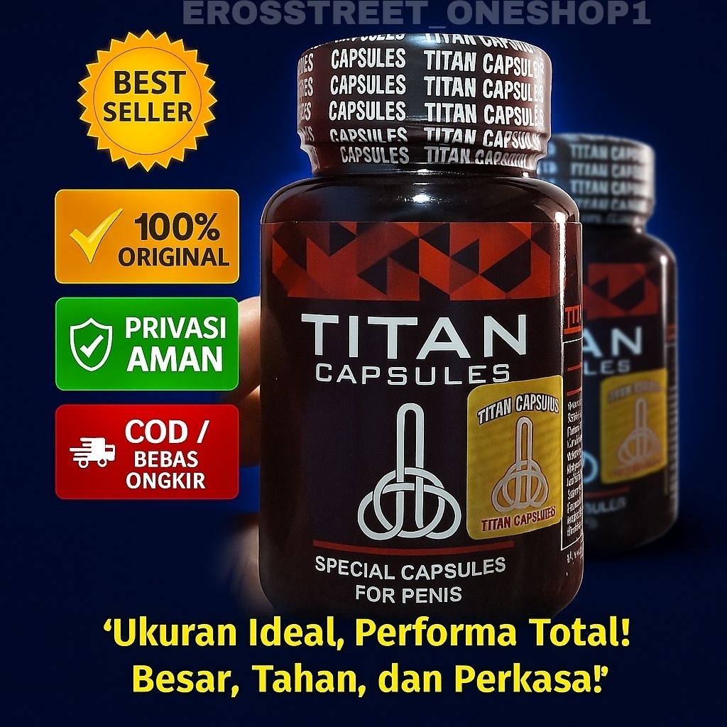Jual TITAN CAPSULE HERBAL TRADISIONAL PEMBESAR AMPUH TAHAN LAMA ASLI ...
