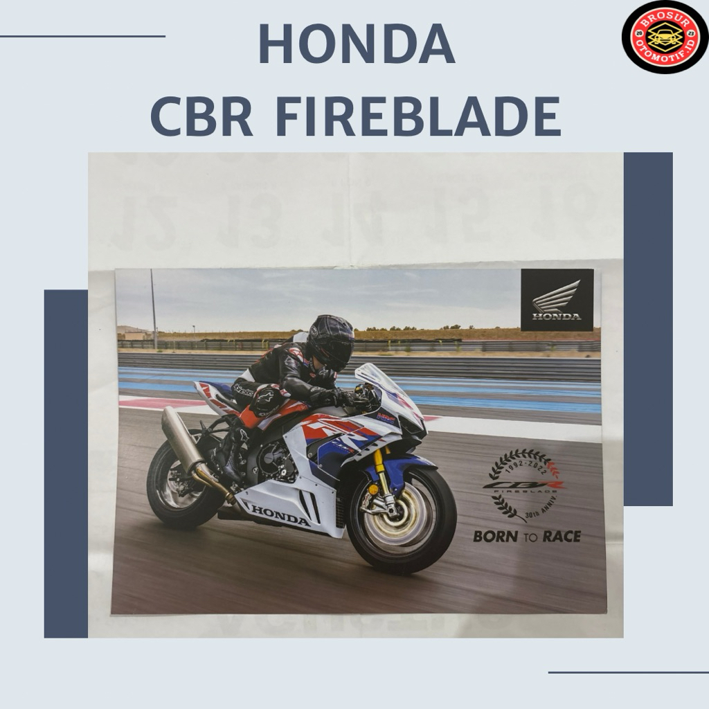 Jual Brosur Honda CBR Fireblade ( flyer ) | Shopee Indonesia