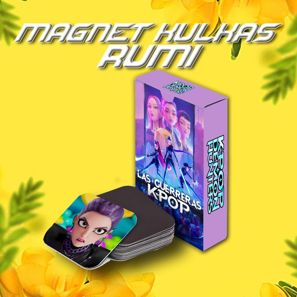 Jual Foto Magnet RUMI KPOP DEMON HUNTERS Magnet Kulkas Dekorasi Rumah ...