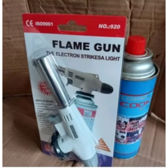 Jual PAKET FLAME GUN PLUS KALENG REFILAN SIAP PAKE | Shopee Indonesia