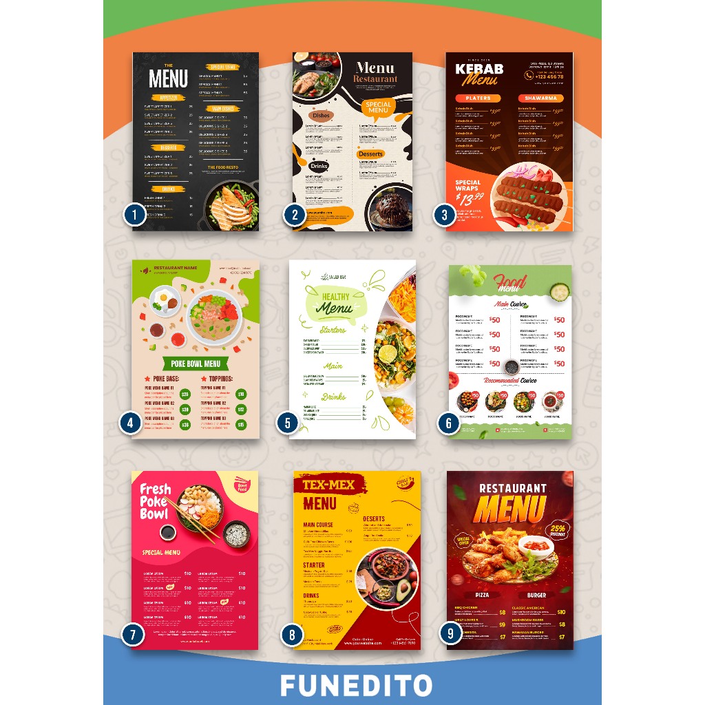 Jual Jasa Desain Menu Makanan / Menu Restoran | Shopee Indonesia