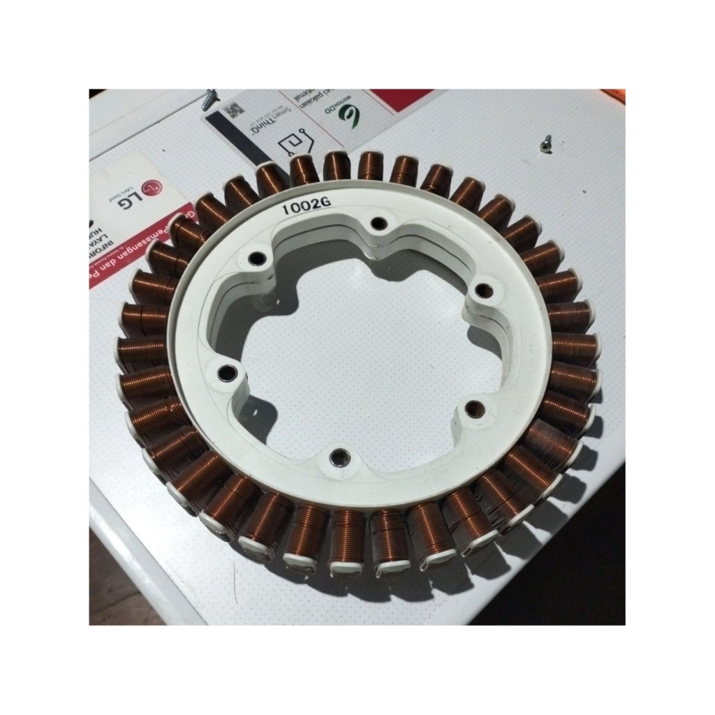 Jual stator mesin cuci LG yang menggunakan sensor ori copotan | Shopee ...