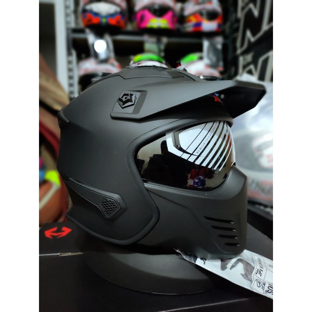 Jual JPX MX 726-R NEW BLACK DOFF/RED XXL | Shopee Indonesia