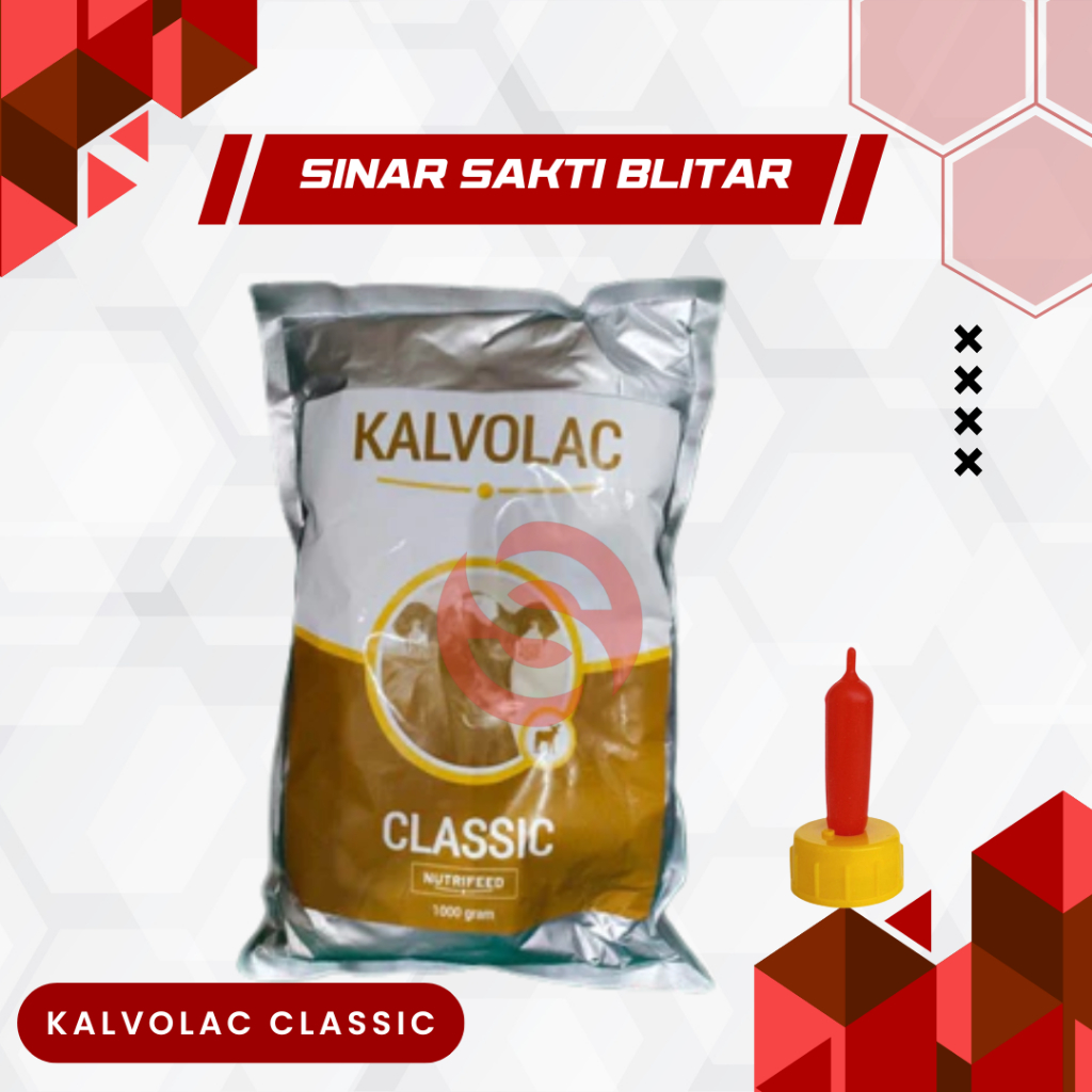 Jual SUSU KALVOLAC CLASSIC 1 KG BONUS DOT - SUSU TERNAK Milk Replacer ...