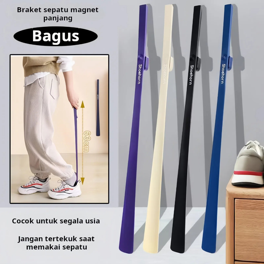 Jual COD 2Pcs BEST QUALITY SHOE HORN SENDOK SEPATU MODEL PANJANG ...