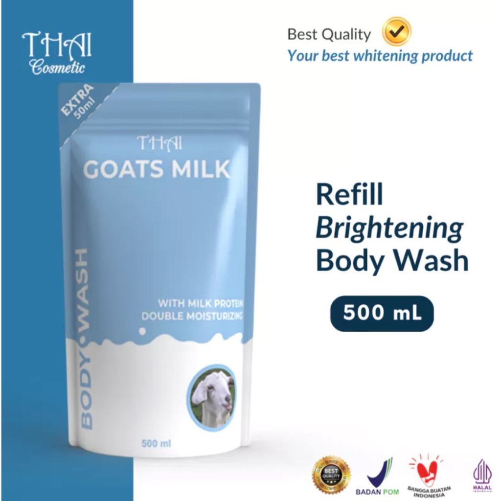 Jual Thai Body Wash 900ml Original - Sabun Cair Susu Kambing | Shopee ...