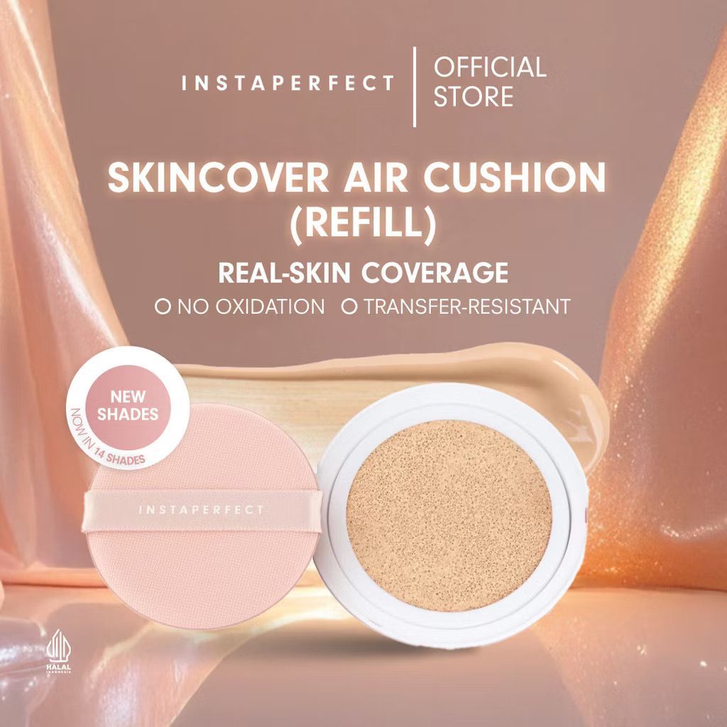 Jual [REFILL] INSTAPERFECT SkinCover Air Cushion SPF50 | 11g | EXP 2027 ...