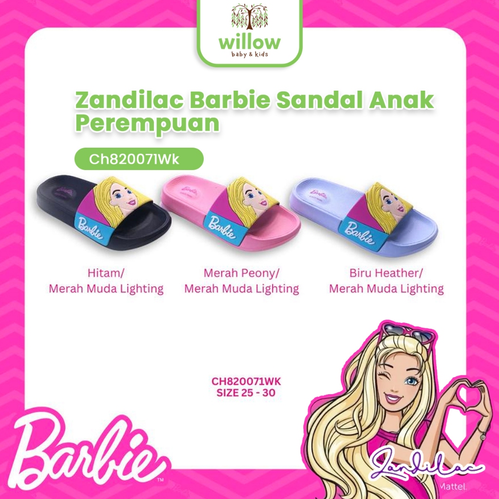 Jual Sandal Anak - Zandilac Barbie Serries New | Shopee Indonesia