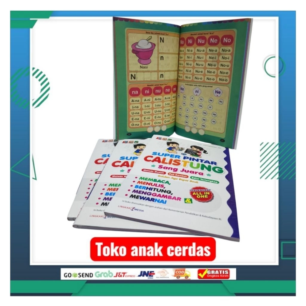 Jual Buku Super Pintar Calistung (Baca, Tulis, Hitung) | Shopee Indonesia