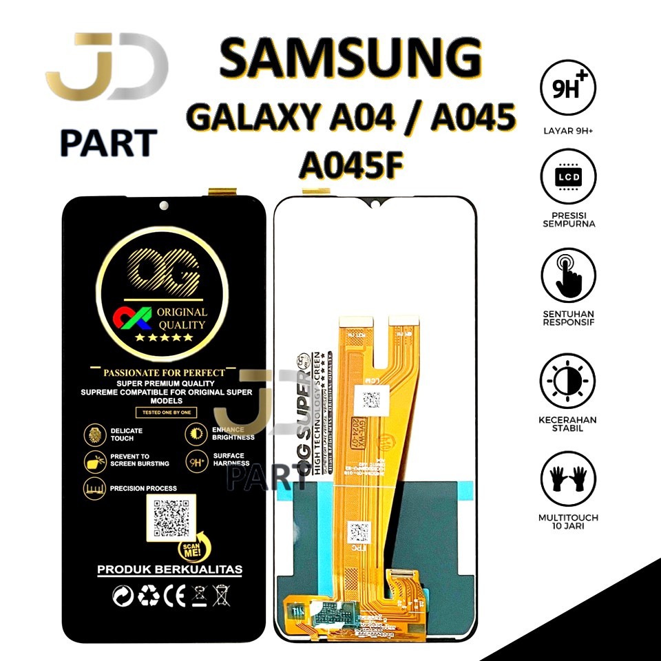 Jual LCD TOUCHSCREEN SAMSUNG GALAXY A04 / A045 / A045F COMPLETE FULLSET ...