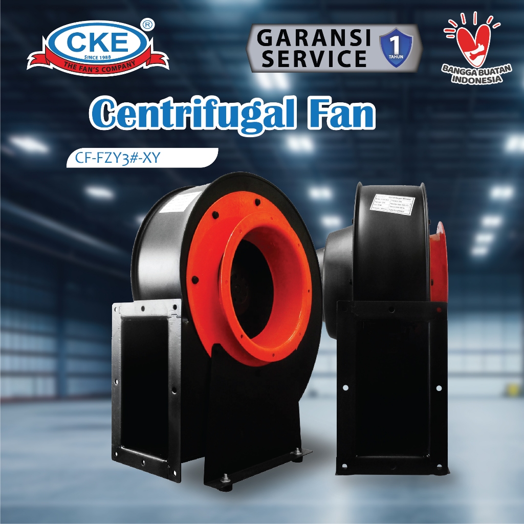 Jual Centrifugal Fan CKE CF-FZY3#-XY 220V 830W Blower Keong Hisap ...