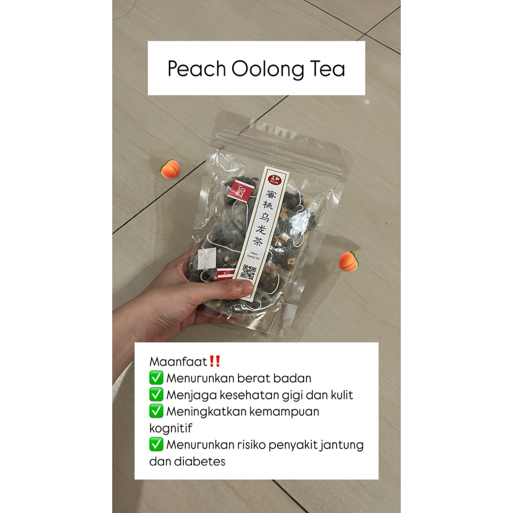 Jual Cheng Woh Peach Oolong Tea | Shopee Indonesia