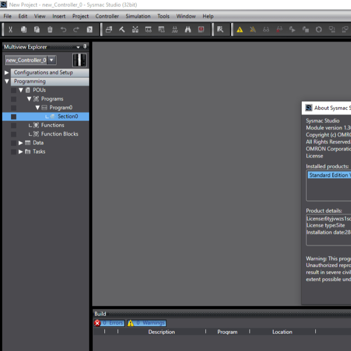 Jual Omron Sysmac Studio v1.49 | Shopee Indonesia