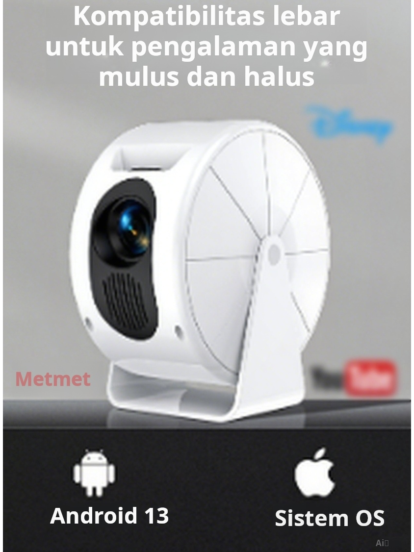 Jual proyektor mini Proyektor baru, mini kecil,proyeksi gimbal bioskop ...