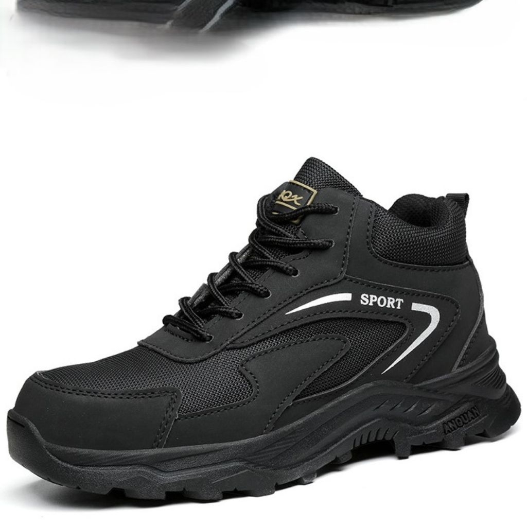 Jual Sepatu Safety tipe high merk AQX | Shopee Indonesia