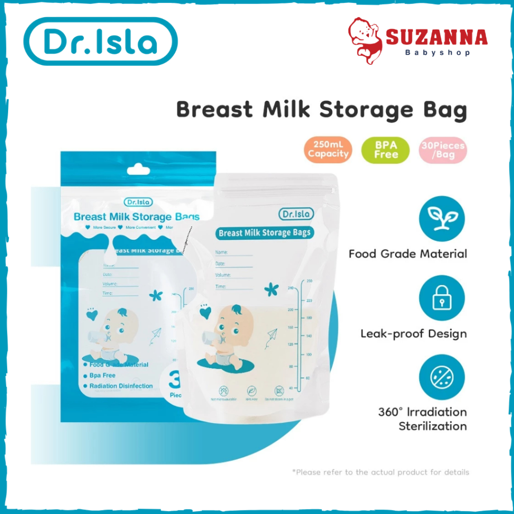 Jual Dr.Isla Breast Milk Storage Bag - Kantong ASI / Penampung ASI ...