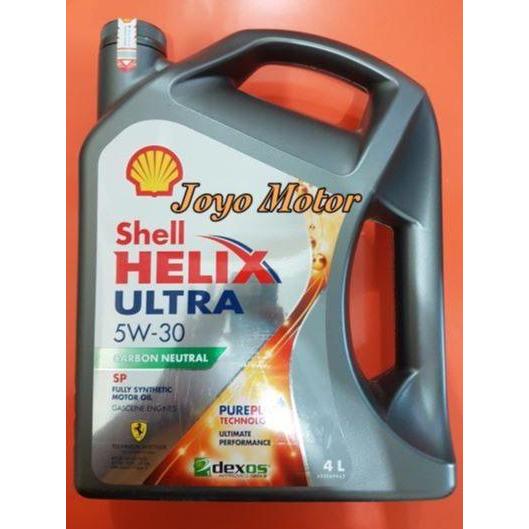 Jual Oli Mesin Shell Helix Ultra SAE 5W-30 API SP 4 Liter Fully ...