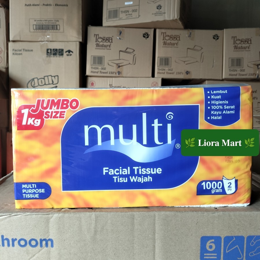 Jual 1 PCS Tissue wajah Multi Serbaguna 1kg/ facial tisu 1000gr/tisue ...