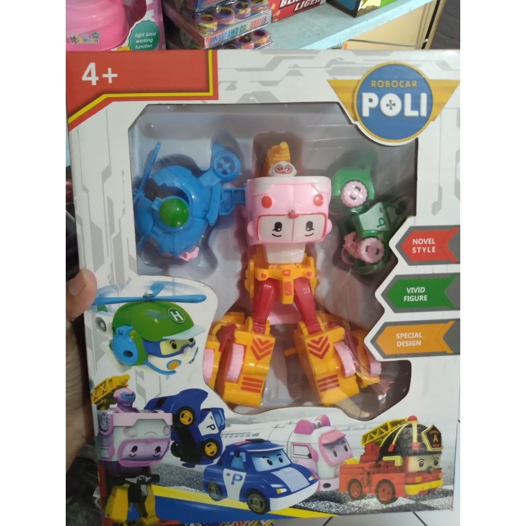 Jual MAINAN ANAK LAKI-LAKI ROBOCAR POLI/ ROBOT/ MOBIL | Shopee Indonesia