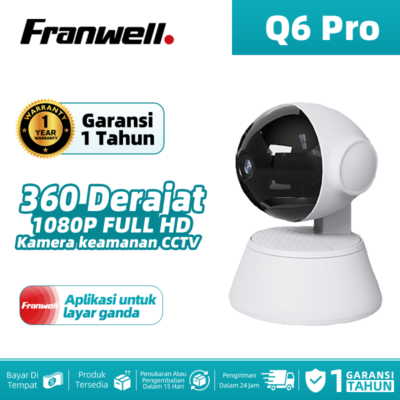 Jual Franwell 360 Derajat HD Panorama 3D- WiFi Night Vision Pelacak ...