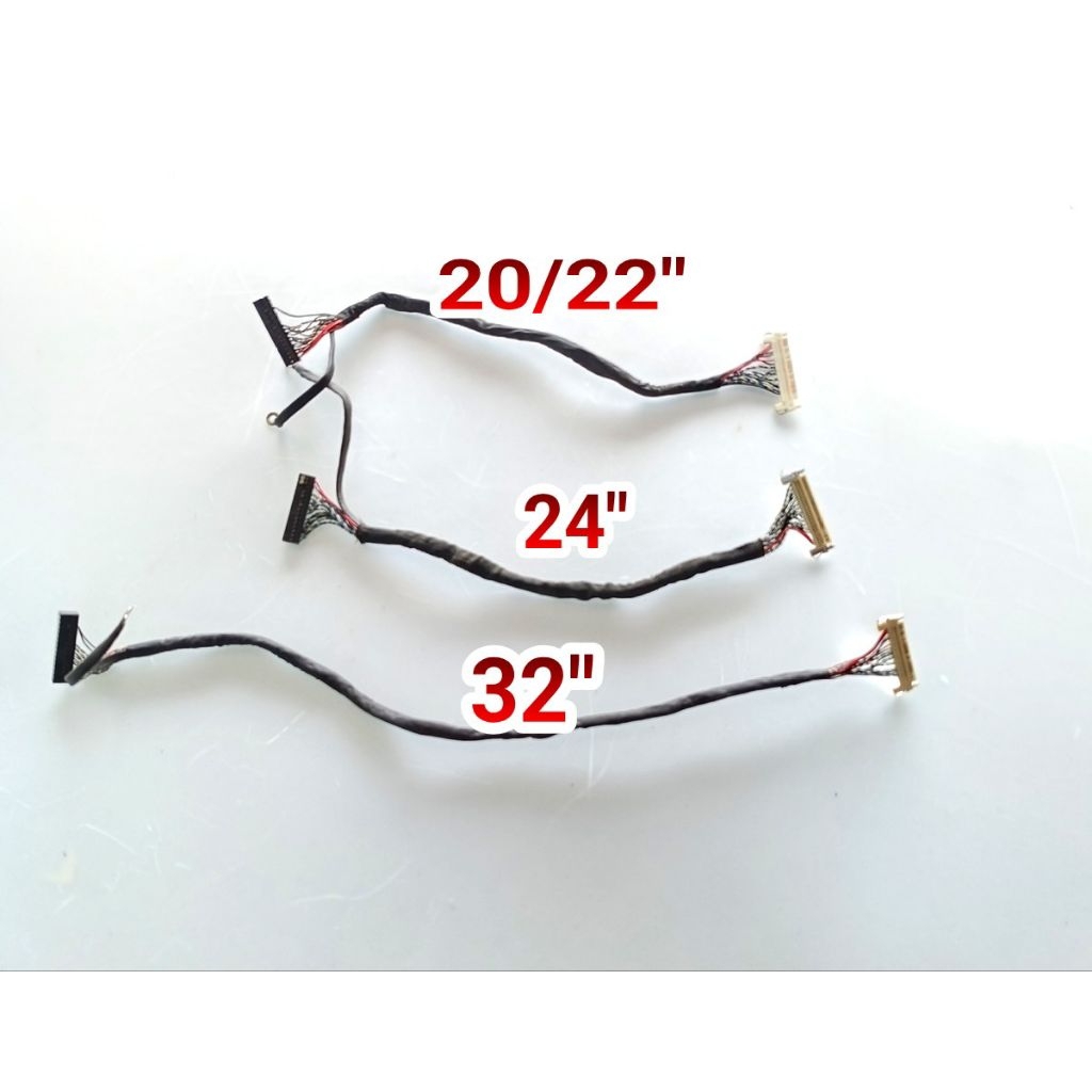 Jual KABEL FLEKSIBEL DARI MAINBOARD KE PANEL LCD 22 INCH 24 INCH 32INCH ...