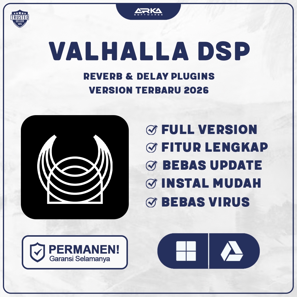 Jual Valhalla DSP Bundle Plugin 2026 Full Version Original Lifetime (WIN & MAC) | Shopee Indonesia