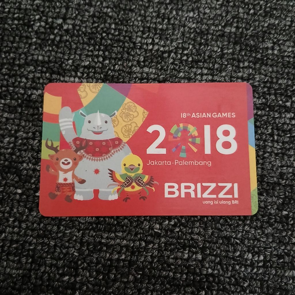 Jual BRI BRIZZI Exclusive 18th Asian Games 2018 | Not Flazz BCA ...