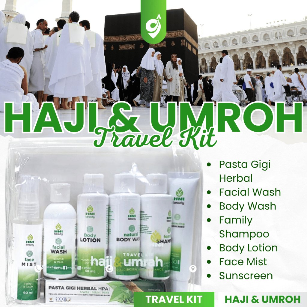 Jual Travel Kit Haji & Umrah dari HNI HPAI | Shopee Indonesia