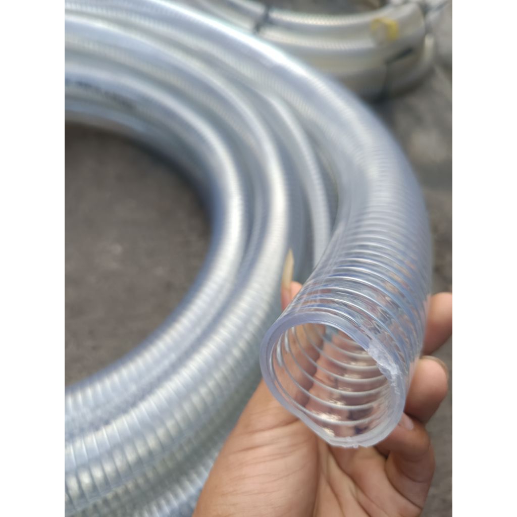 Jual Selang Goodspring kawat pvc 2" inch harga/meter | Shopee Indonesia