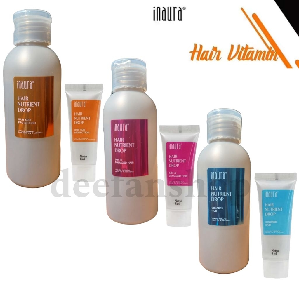Jual INAURA Hair Nutrient Drop / Vitamin Rambut | Shopee Indonesia