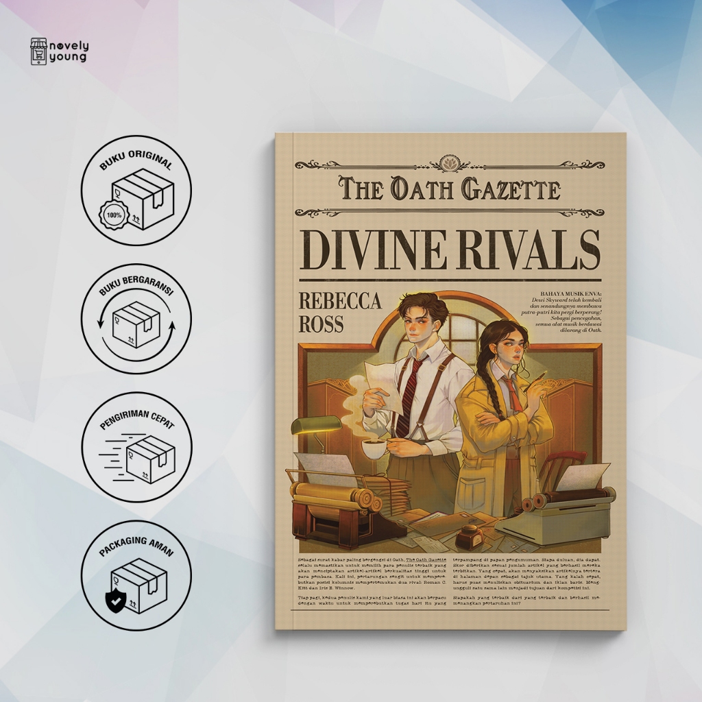 Jual Novel Divine Rivals (Letters of Enchantment #1) - Rebecca Ross ...