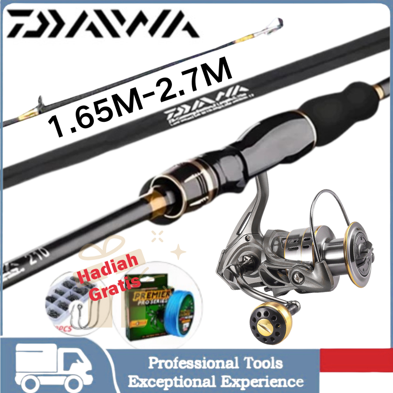 Jual DAIWA Joran Spinning Set Reel Pancing 1000-7000 Power Handle Reels Daiwa Joran 1.65m-2.7m ...