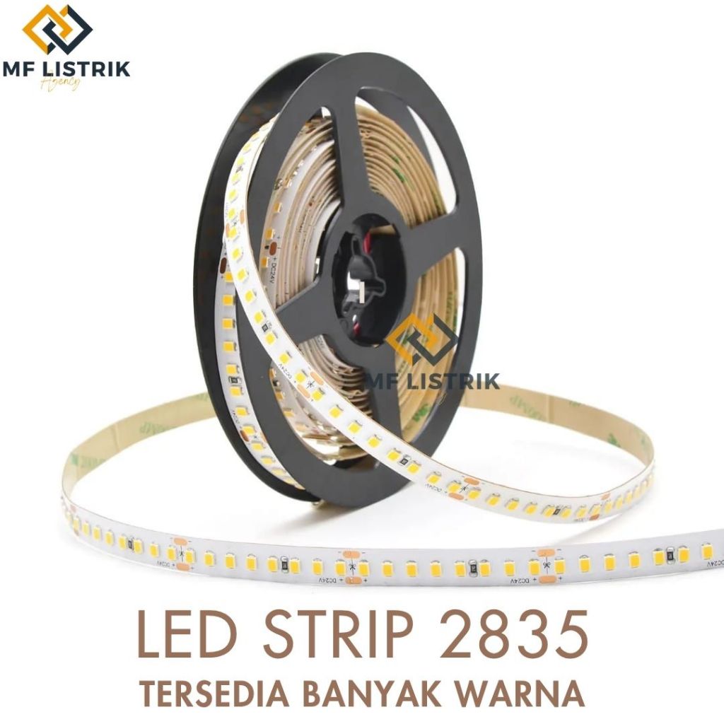 Jual Lampu LED Strip 2835 12V Led SMD 120 LED Strip 2835 5 Meter ...